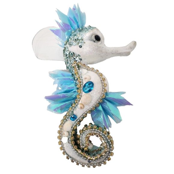 Mark Roberts | Accents | Mark Roberts Large Beaded Embellished Seahorse ...